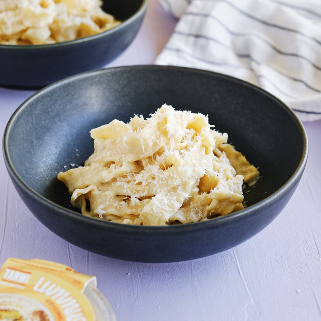 Pasta Alfredo with Lummus Original – Tarwi